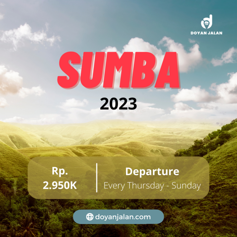 Paket Tour & Open Trip Sumba 2023 - Doyan Jalan